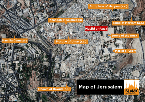The City of Jerusalem (al-Quds) - IslamicLandmarks.com