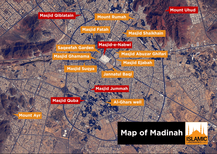 The City of Madinah - IslamicLandmarks.com