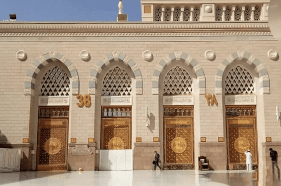 Bab Bilal (Gate no. 38) - IslamicLandmarks.com